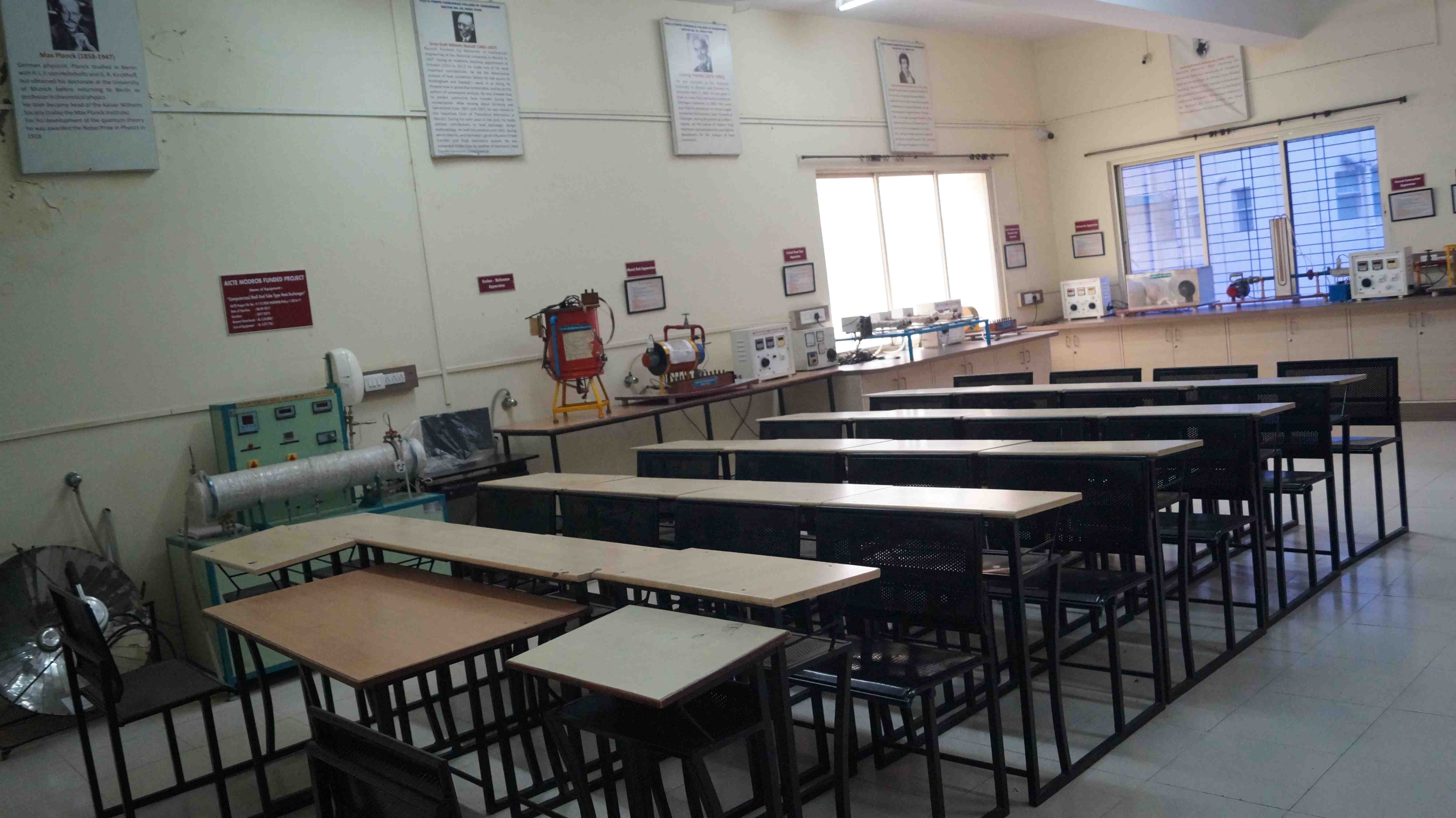 Heat Transfer lab| Facilities | Department Of Mechanical Engineering at ...